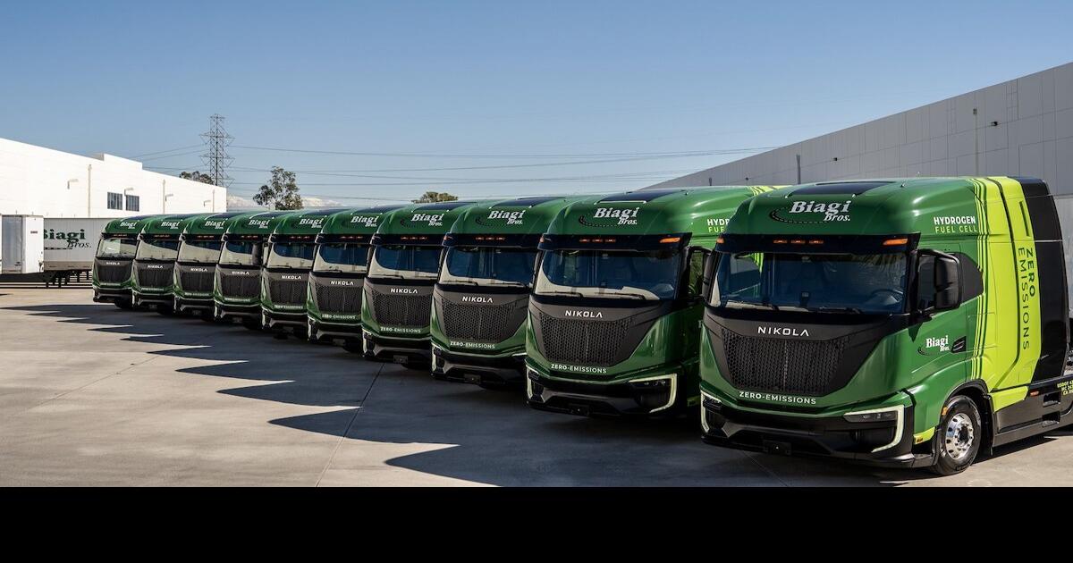 Biagi Bros. debuts new fleet of electric trucks | Business ...