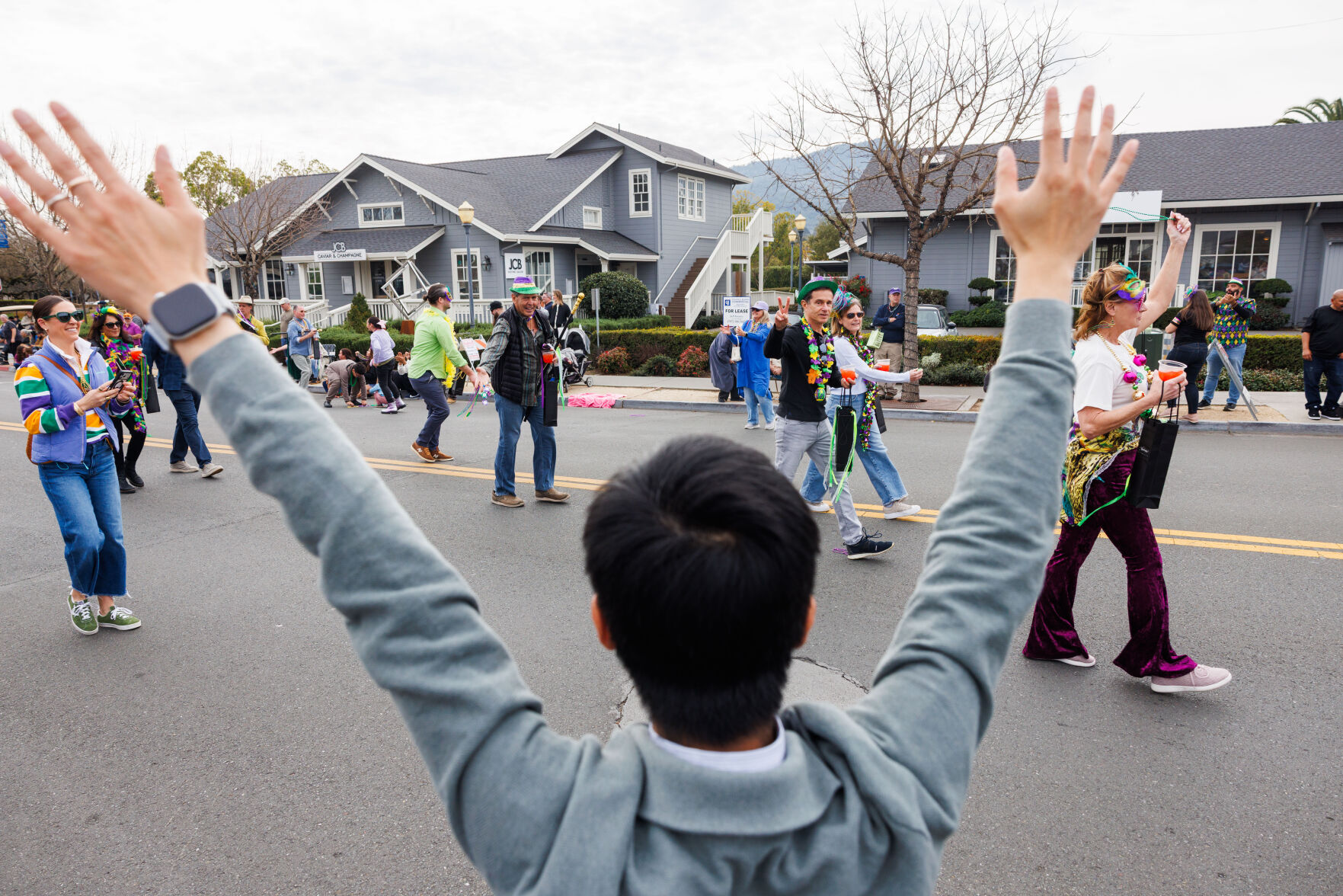 Yountville holds Mardi Gras parade and block party | News ...