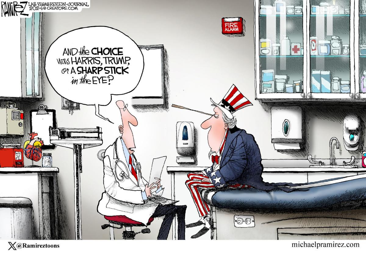 Political cartoon by Michael Ramirez