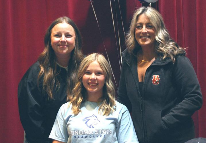 Vintage High softball catcher Manley signs with Sonoma State | High ...