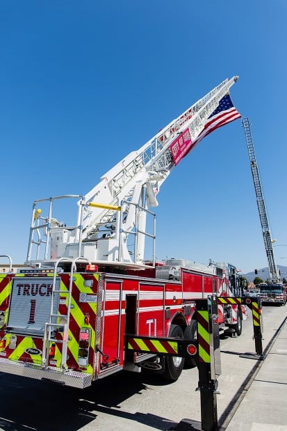 GALLERY: Firefighters tribute fallen CHP officer | | napavalleyregister.com