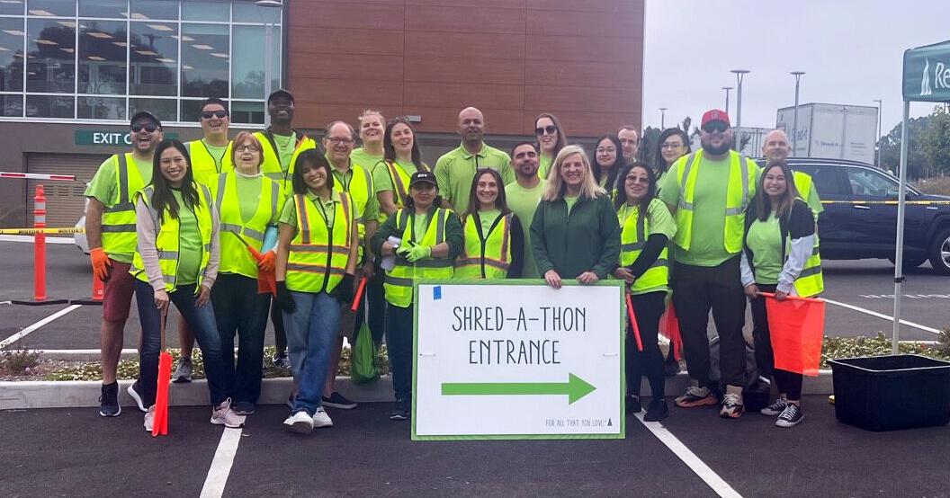 Redwood Credit Union shred-a-thon shreds 134,940 pounds | Business ...