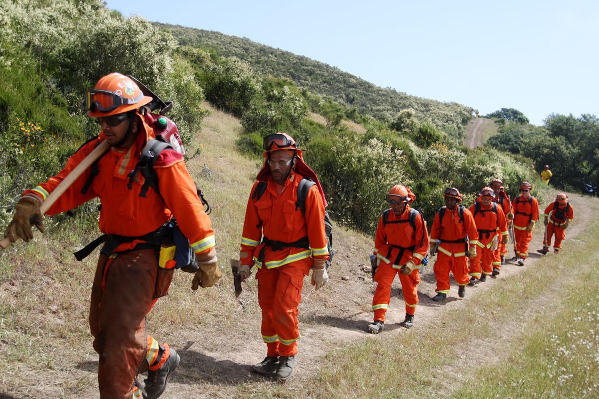 Heroes in training: Inmate firefighters train for fire season | Local ...