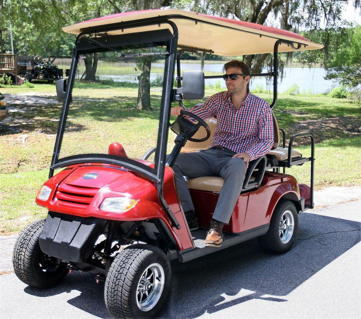 In broadening market, golf carts increasingly putt around neighborhoods ...