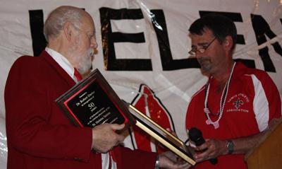 Saints honor Dr. Robert Darter