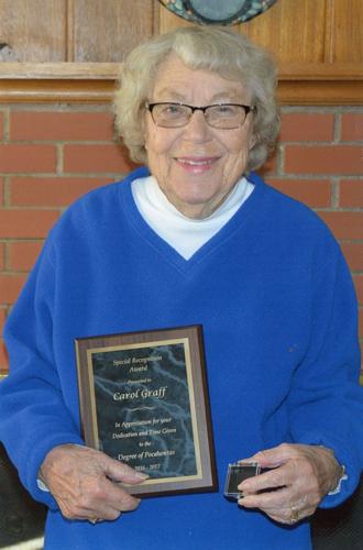 St. Helenan Carol Hurd Graff honored by Degree Of Pocahontas