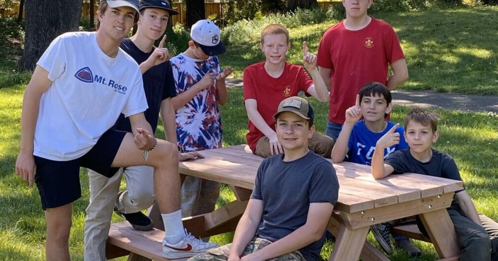 'I wanted to help out': St. Helena Boy Scout builds picnic tables at Baldwin Park | News ...