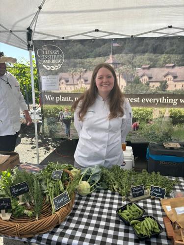 CIA students serve up a treat at St. Helena Farmers' Market | Food ...