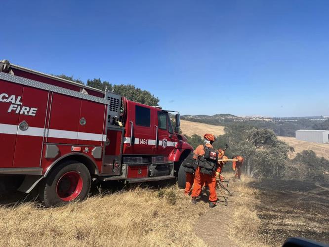 Robert Fire east of Napa County fully contained | News ...