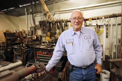 Shellhorn fabricates career from steel and flame