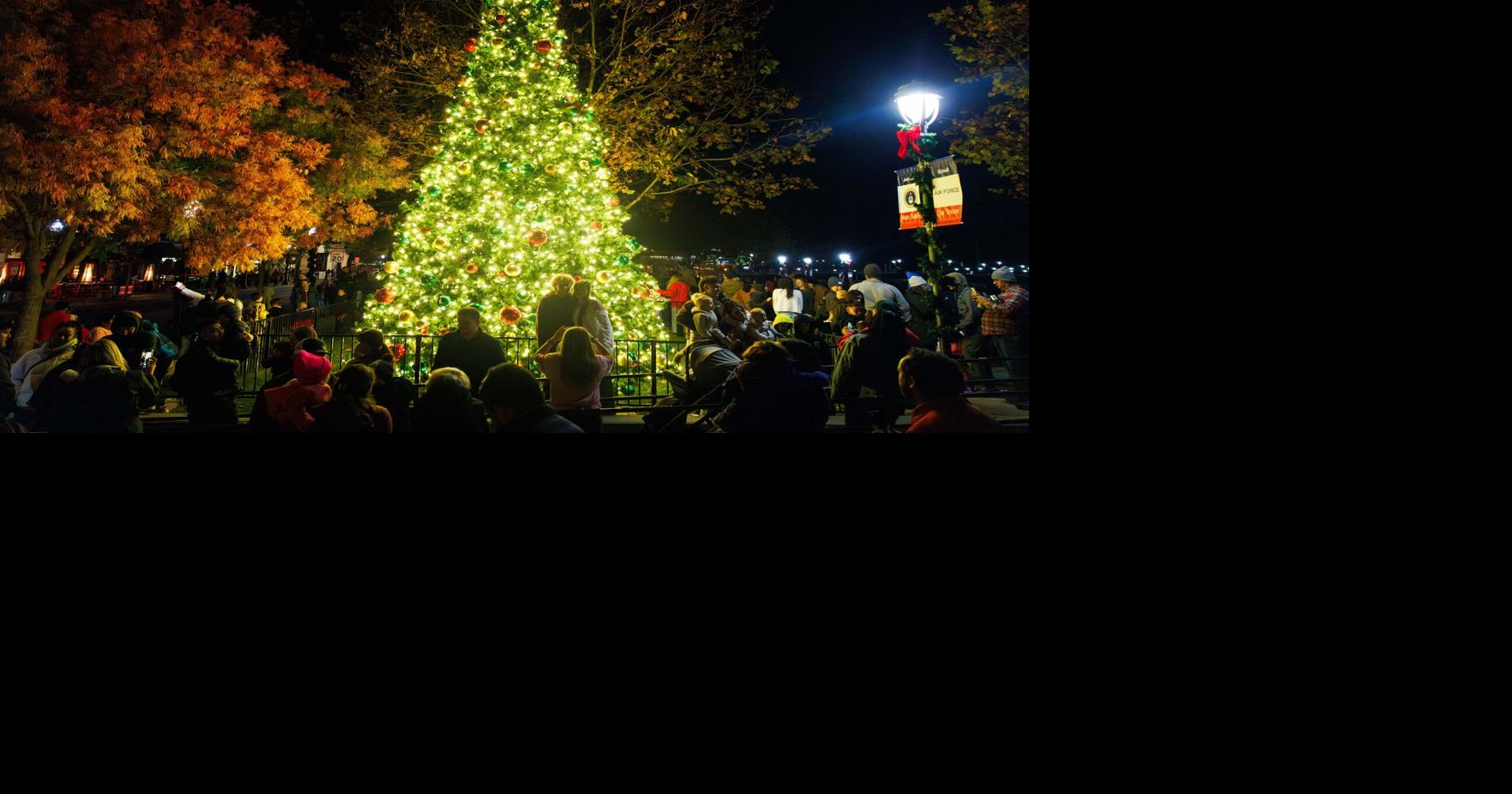 PHOTOS: Napa's annual tree lighting ceremony at Veterans Memorial Park ...