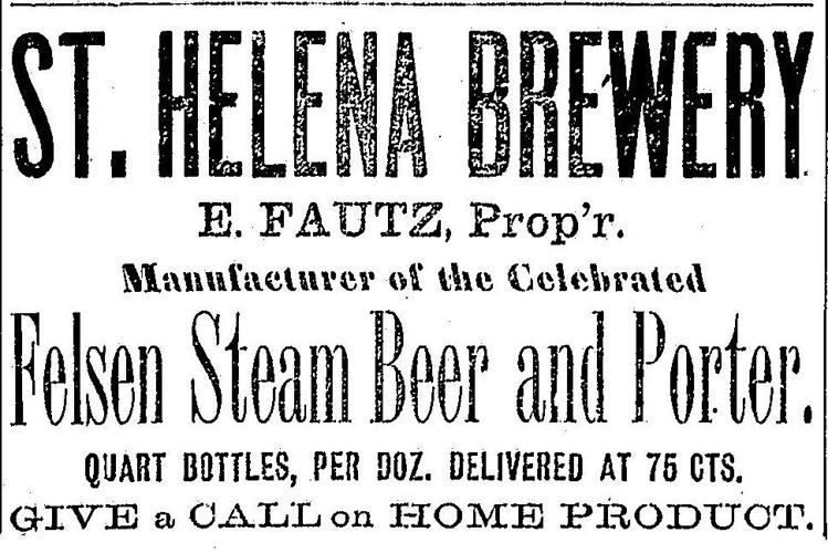 The history of beer brewing in St. Helena, 1870-1958 | News ...