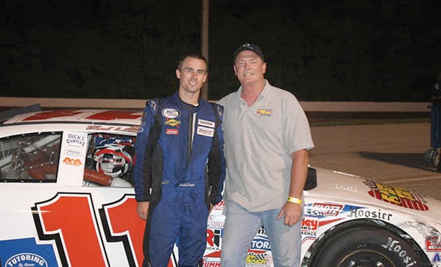 Lloyd, best buddy Wright working their way up in motorsports