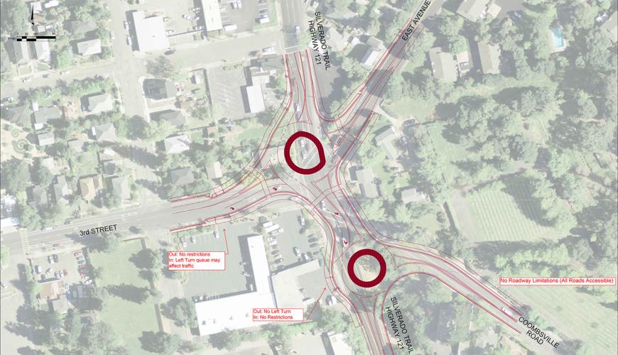 Napa, state move toward overhauling five-way intersection