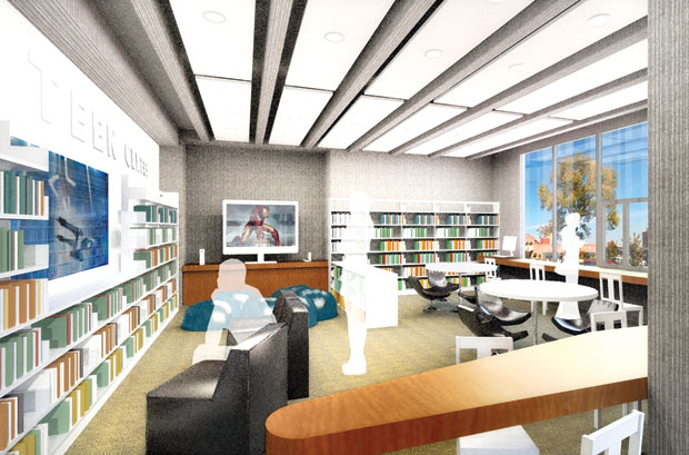 Downtown Napa library embarks on first floor remodel