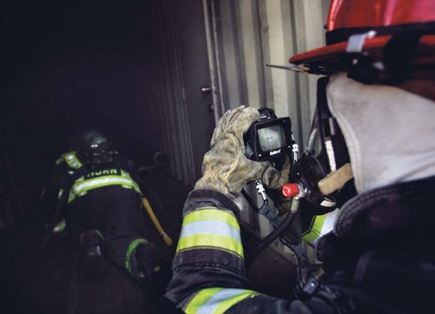 New thermal camera helps firefighters find victims safely