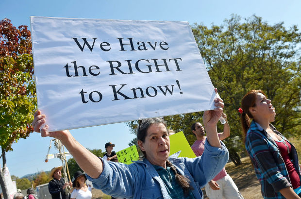 Napa marchers protest Monsanto, GMO foods