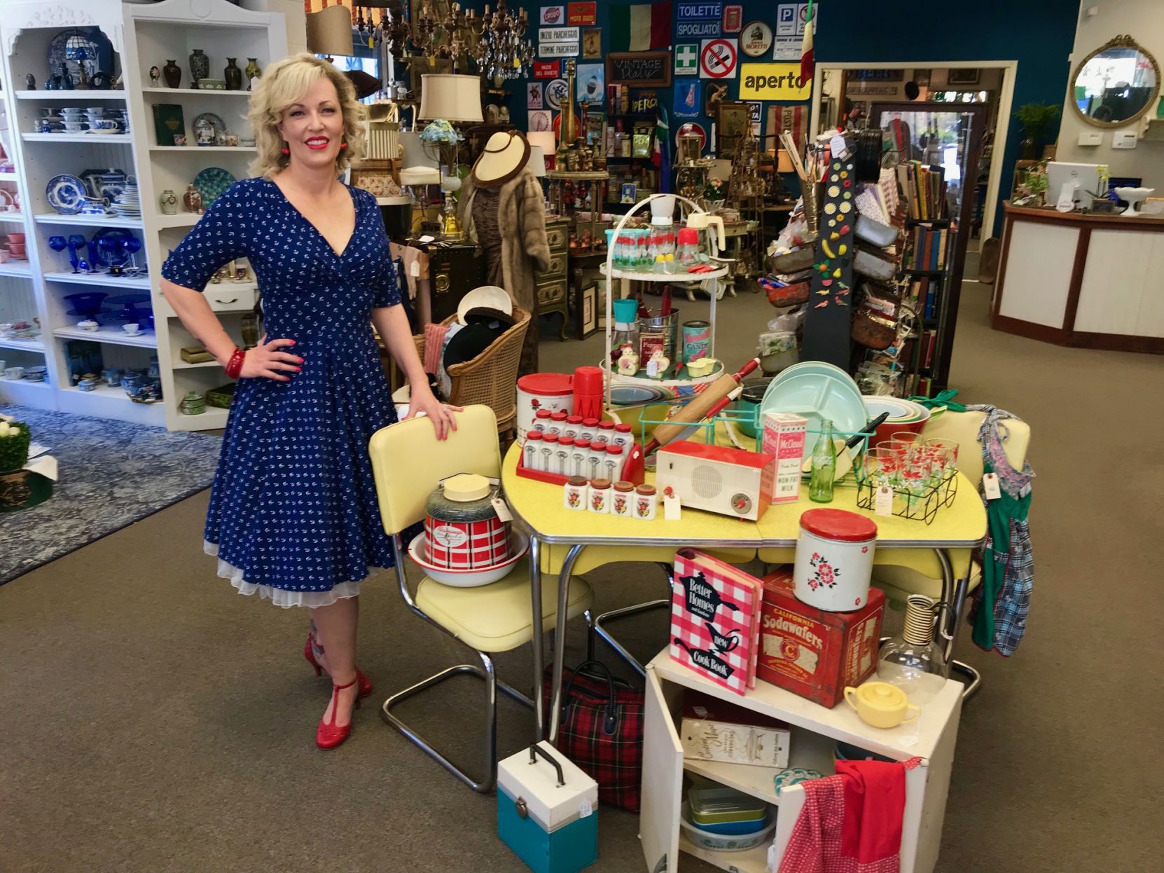 Bombshell Vintage: A new Napa store that hits the target | Business ...