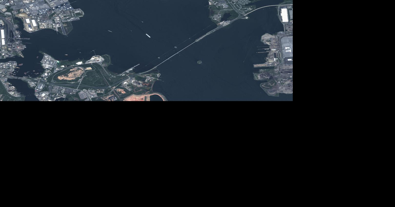 A list of major US bridge collapses caused by ships and barges