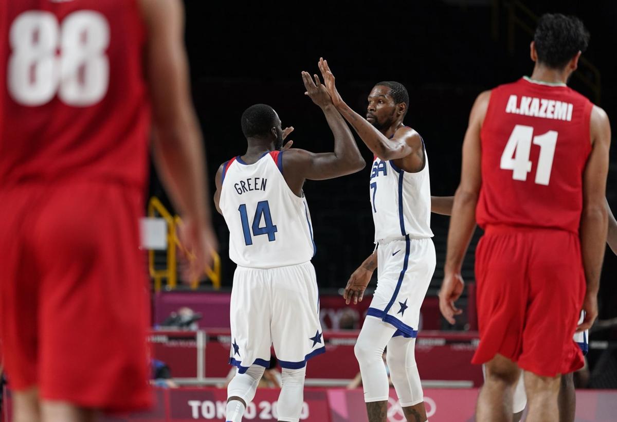 Olympics Men's Basketball: Players shoot for gold and green