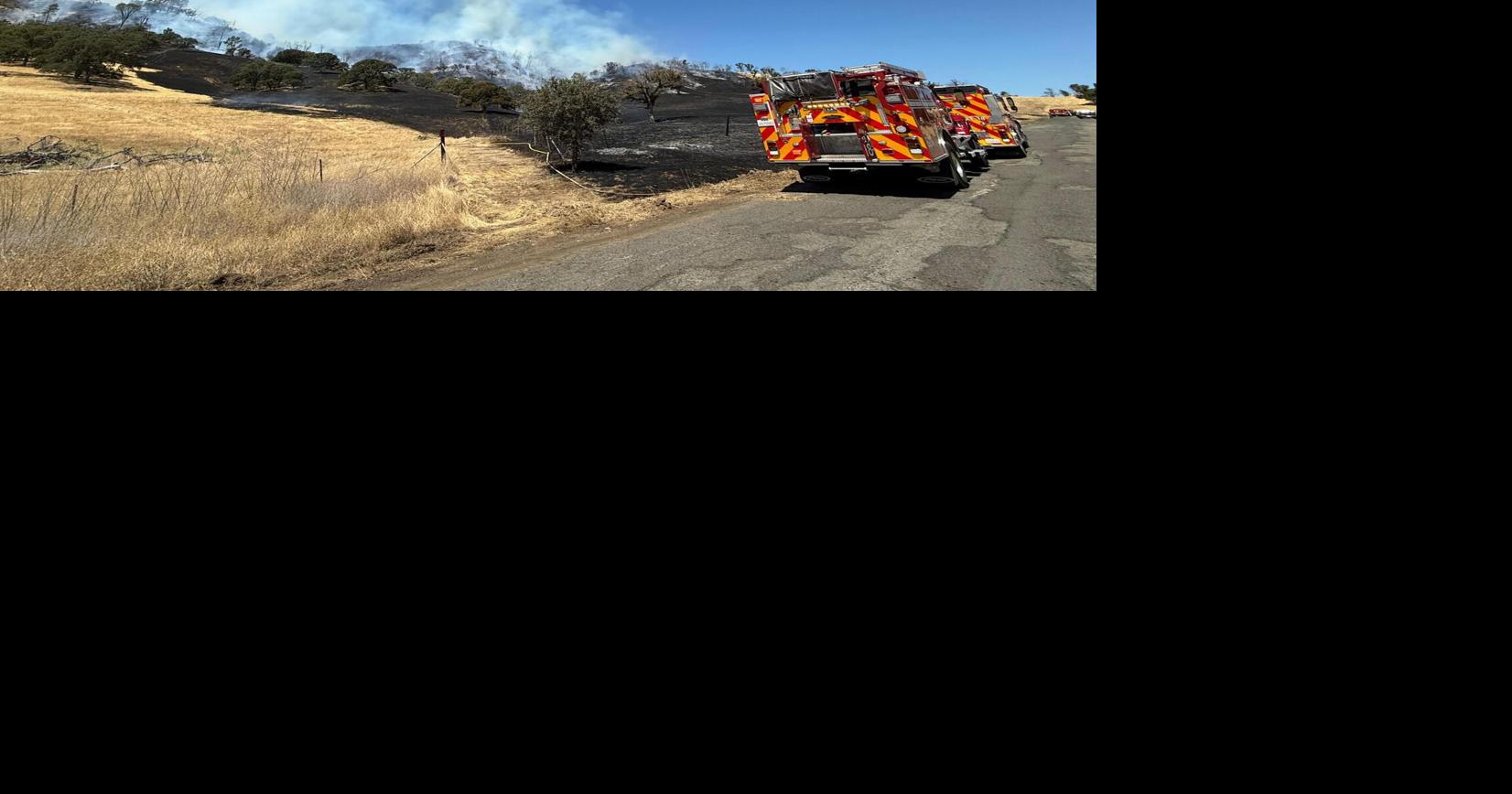 Lake Berryessa fire's progress stopped at 67 acres | News ...