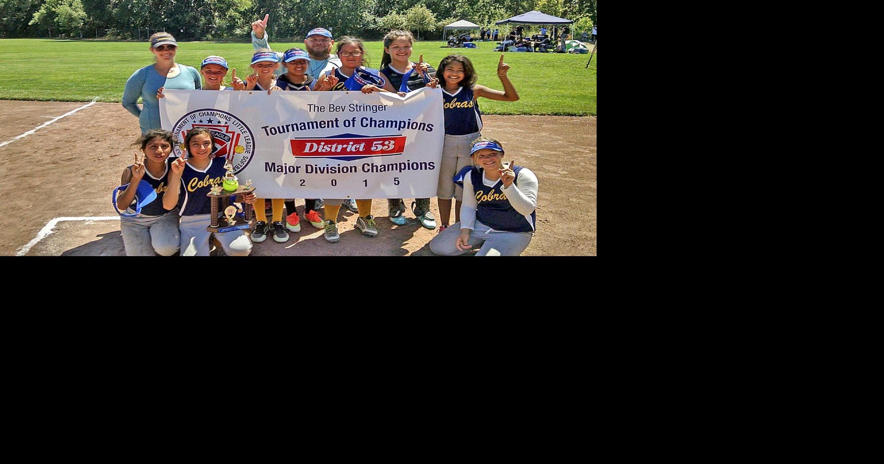 Cobras sweep Ducks to win softball tournament