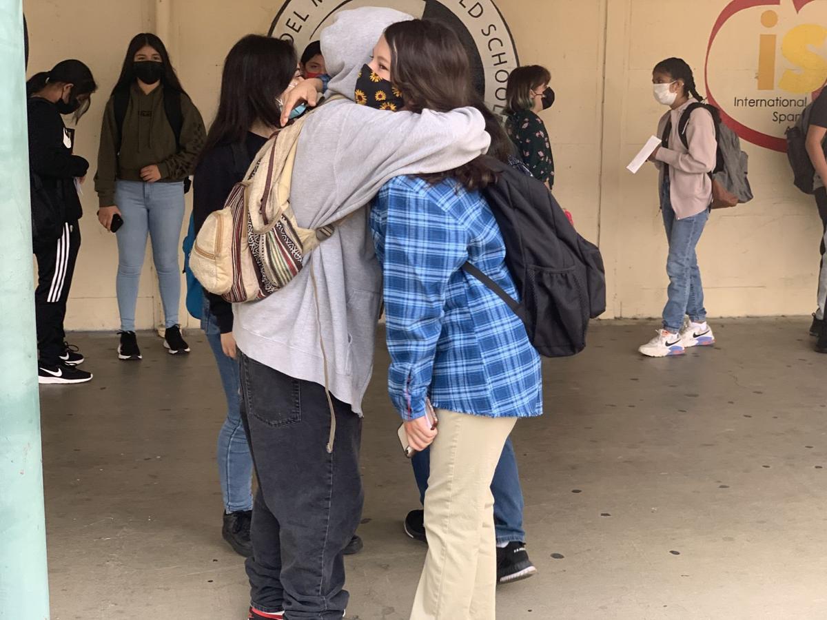 A last first day: Students return to Napa's Harvest Middle School for ...