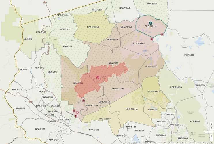 Three more evacuations ordered on Pickett Fire's third day | News ...