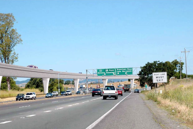 Soscol flyover to reduce Highway 29 traffic snarls | News ...