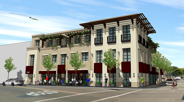 Developer presents new design for Main Street building