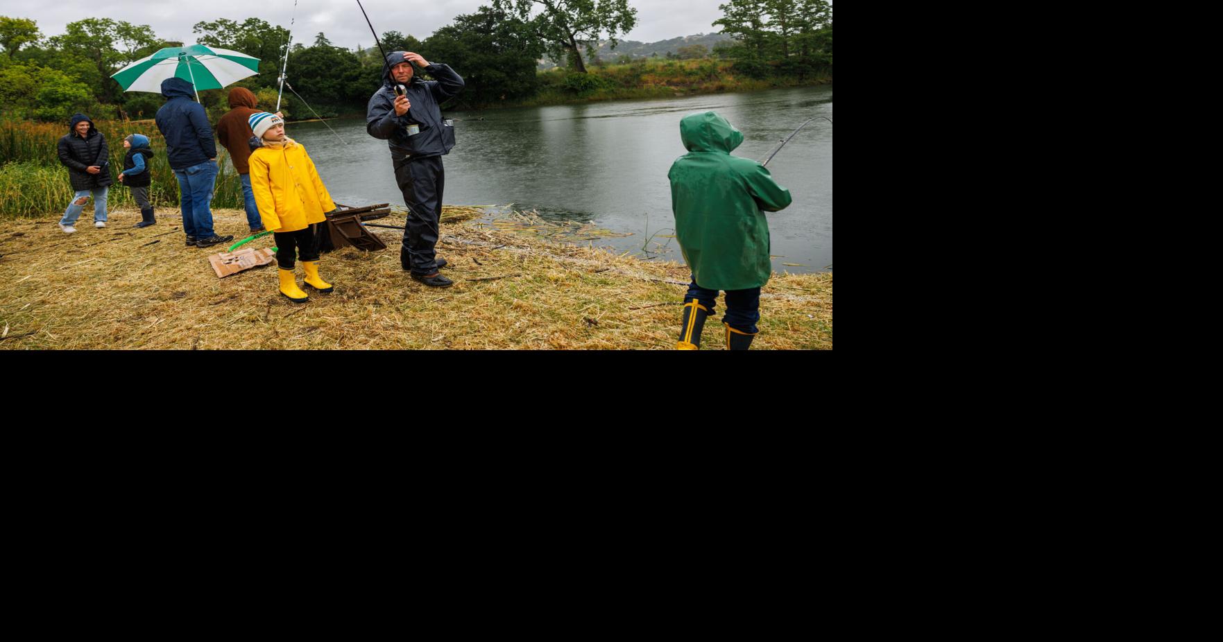 Napa kids learn to fish even with rain at Oxbow Preserve | News ...