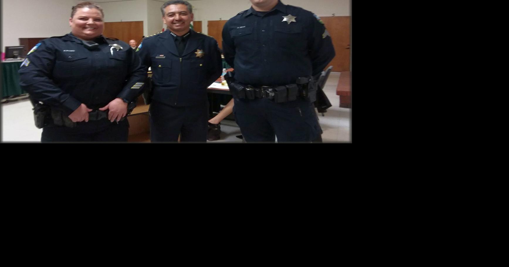 Two promotions for Calistoga Police Department | News ...