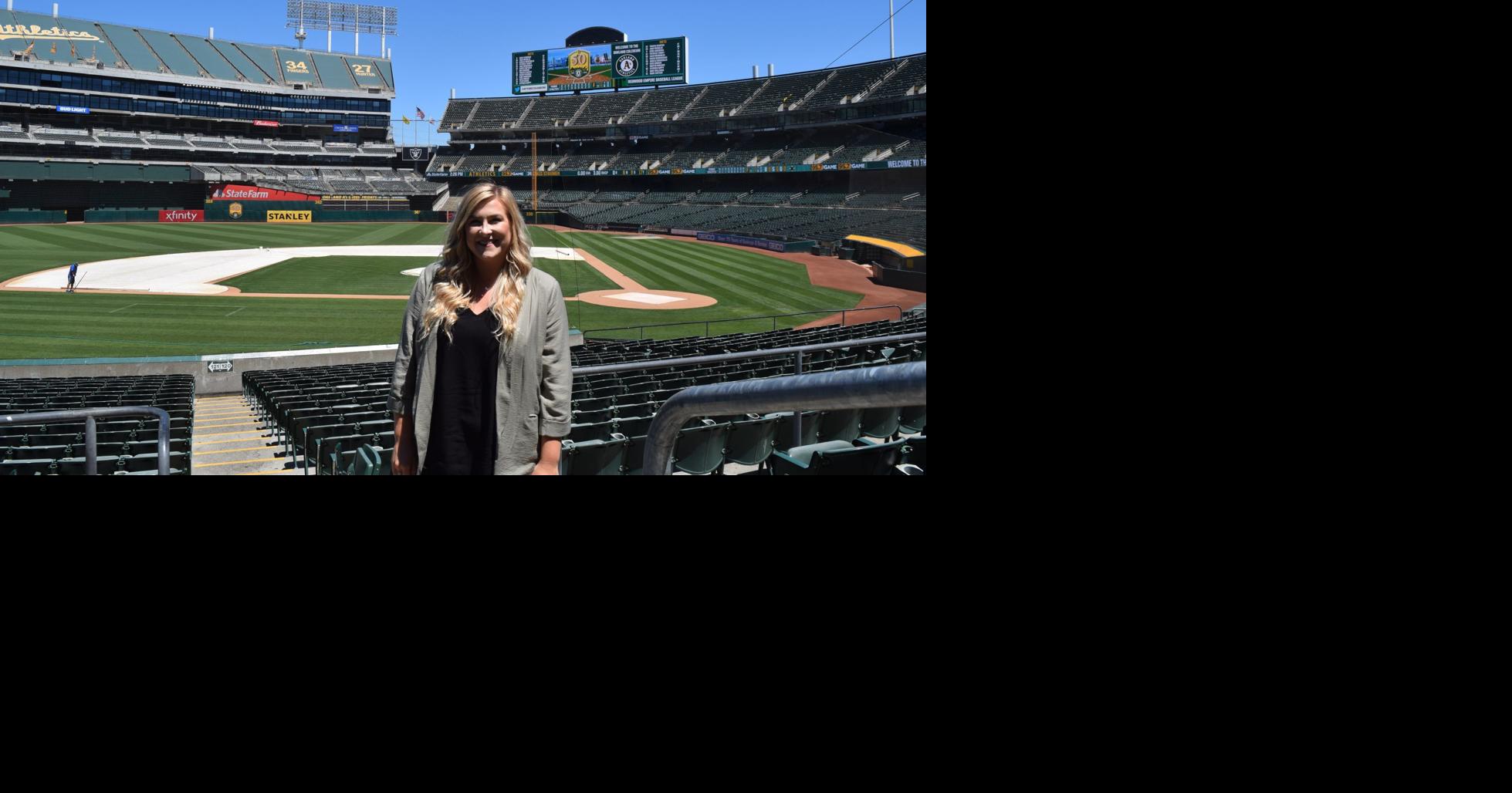 Napa High graduate Casey Van Camp with Oakland Athletics' 'CORE ...