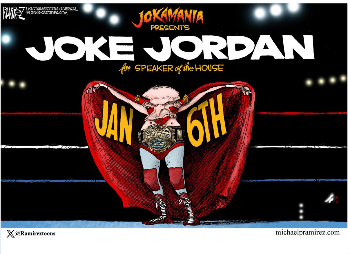 Political cartoon Michael Ramirez