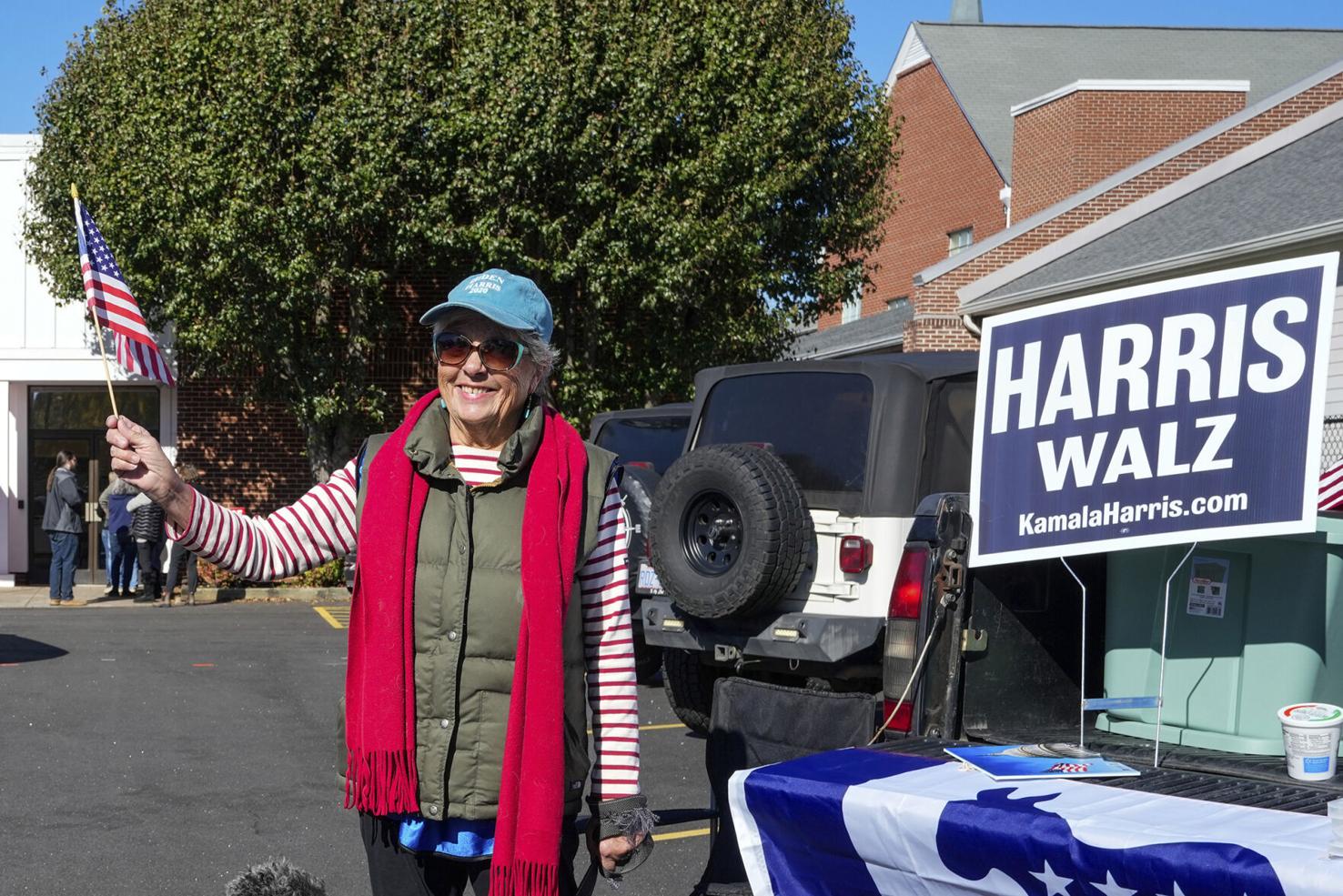 US Election 2024-North Carolina Early Voting