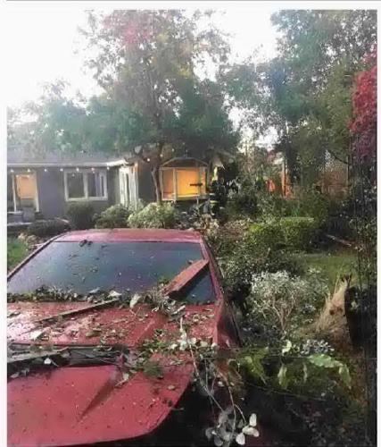 Car hits house, narrowly misses residents