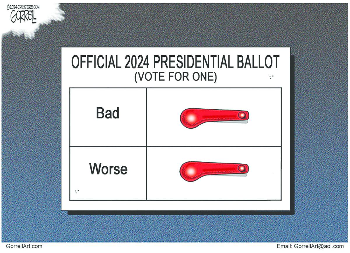 Political cartoon by Bob Gorrell