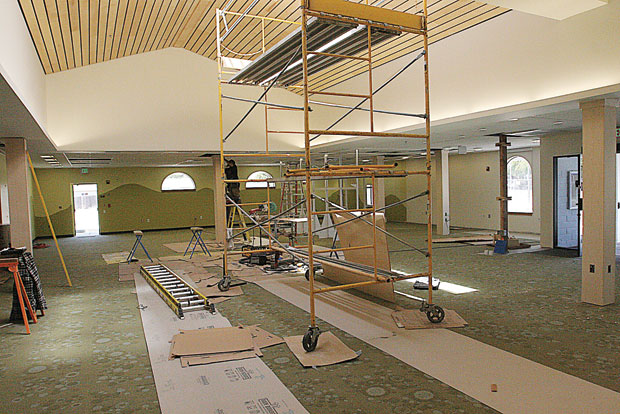 Library opening planned for August