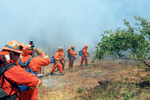 Inmate firefighting force to dwindle