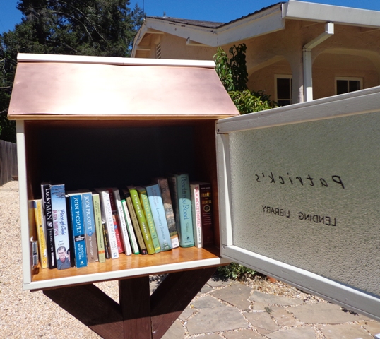 Patrick’s lending library