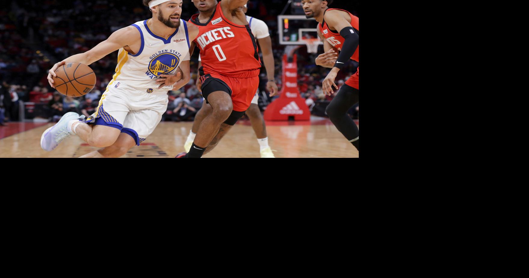 NBA: Curry heats up late to lead Warriors over Rockets 122-108