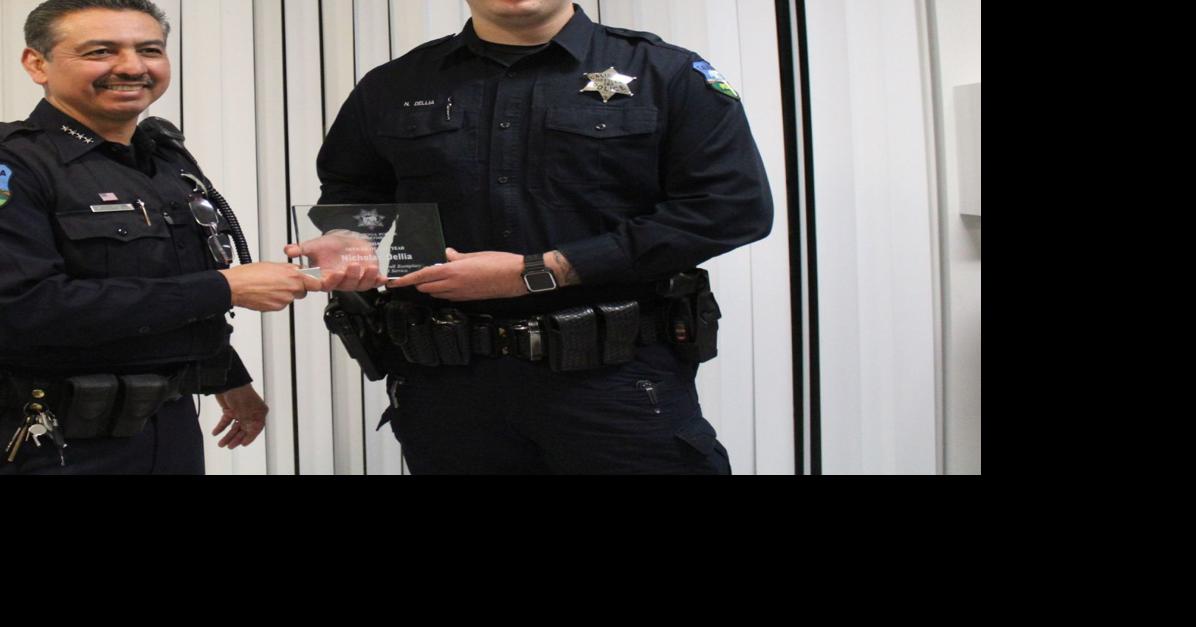 Calistoga Police Officer and Dispatcher of the Year honored