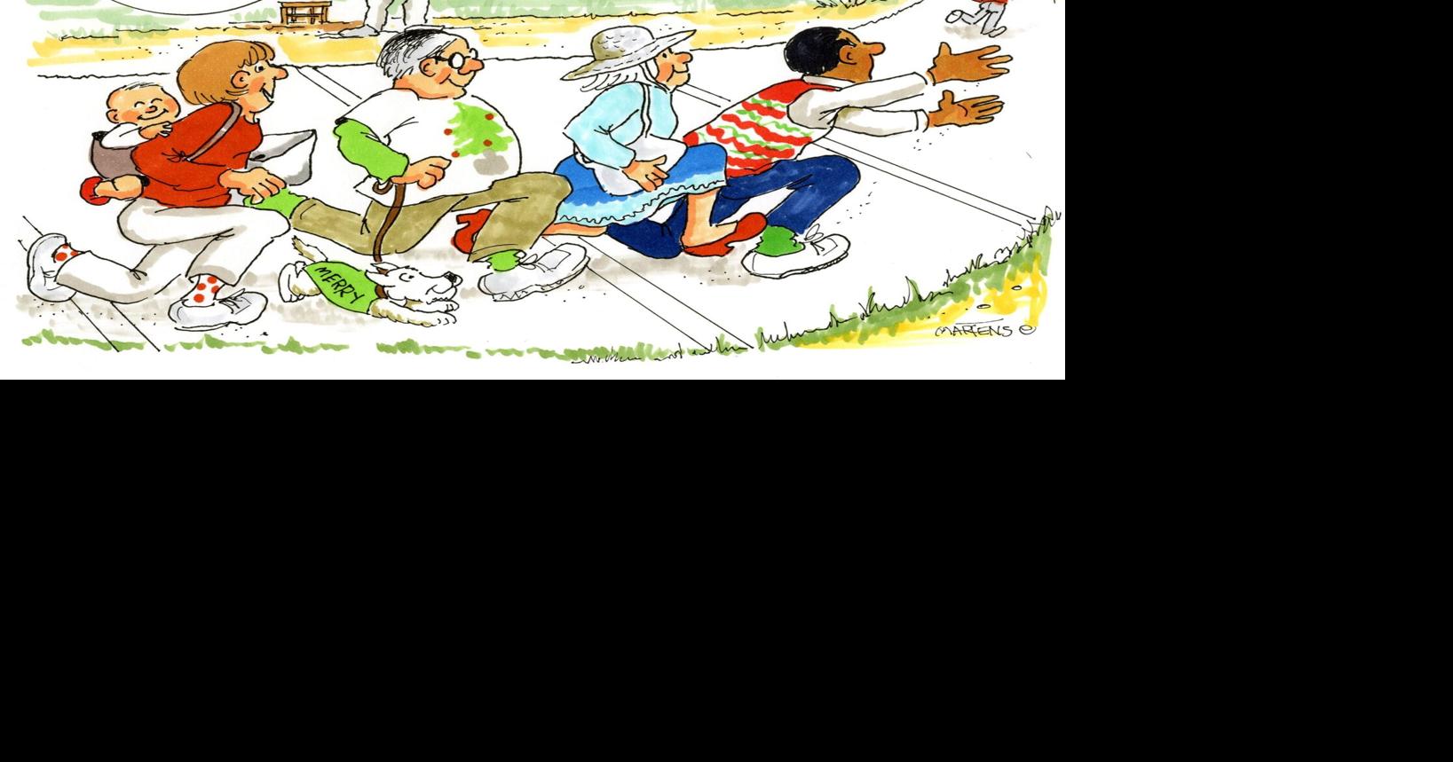 Cartoon Comment by Joan Martens