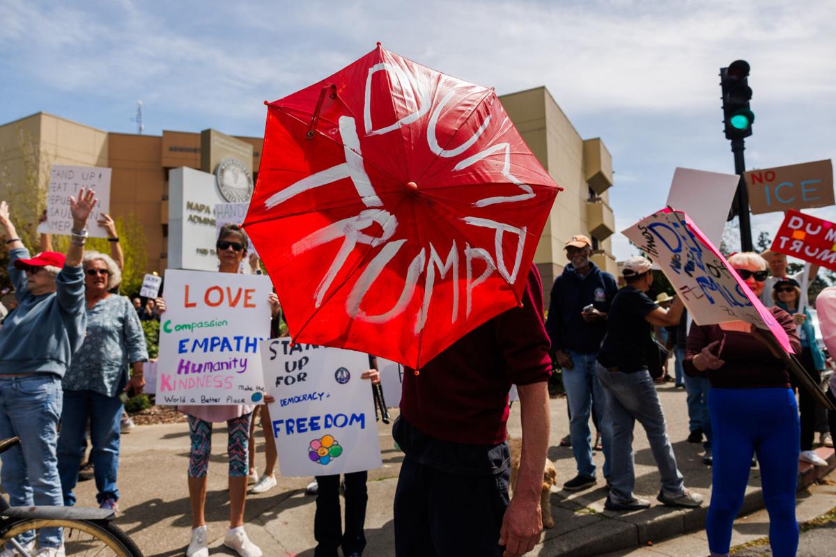 Napans join in Hands Off! rallies opposing Trump policies | News ...