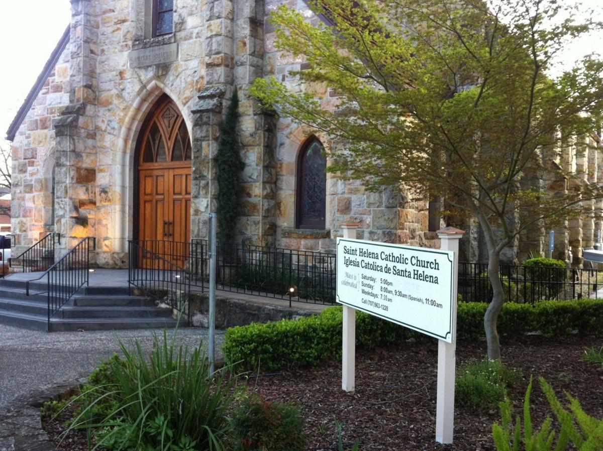 Holy Week services at the St. Helena Catholic Church | Lifestyles ...