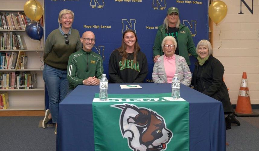 Napa Valley Girls Water Polo: Napa High's Frommelt signs with Division ...