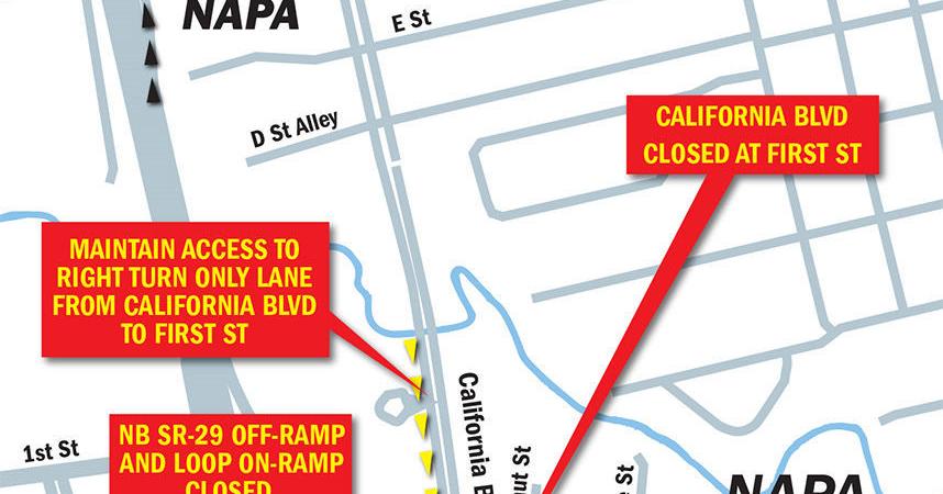 Caltrans to start new roundabout detours this coming week | News ...