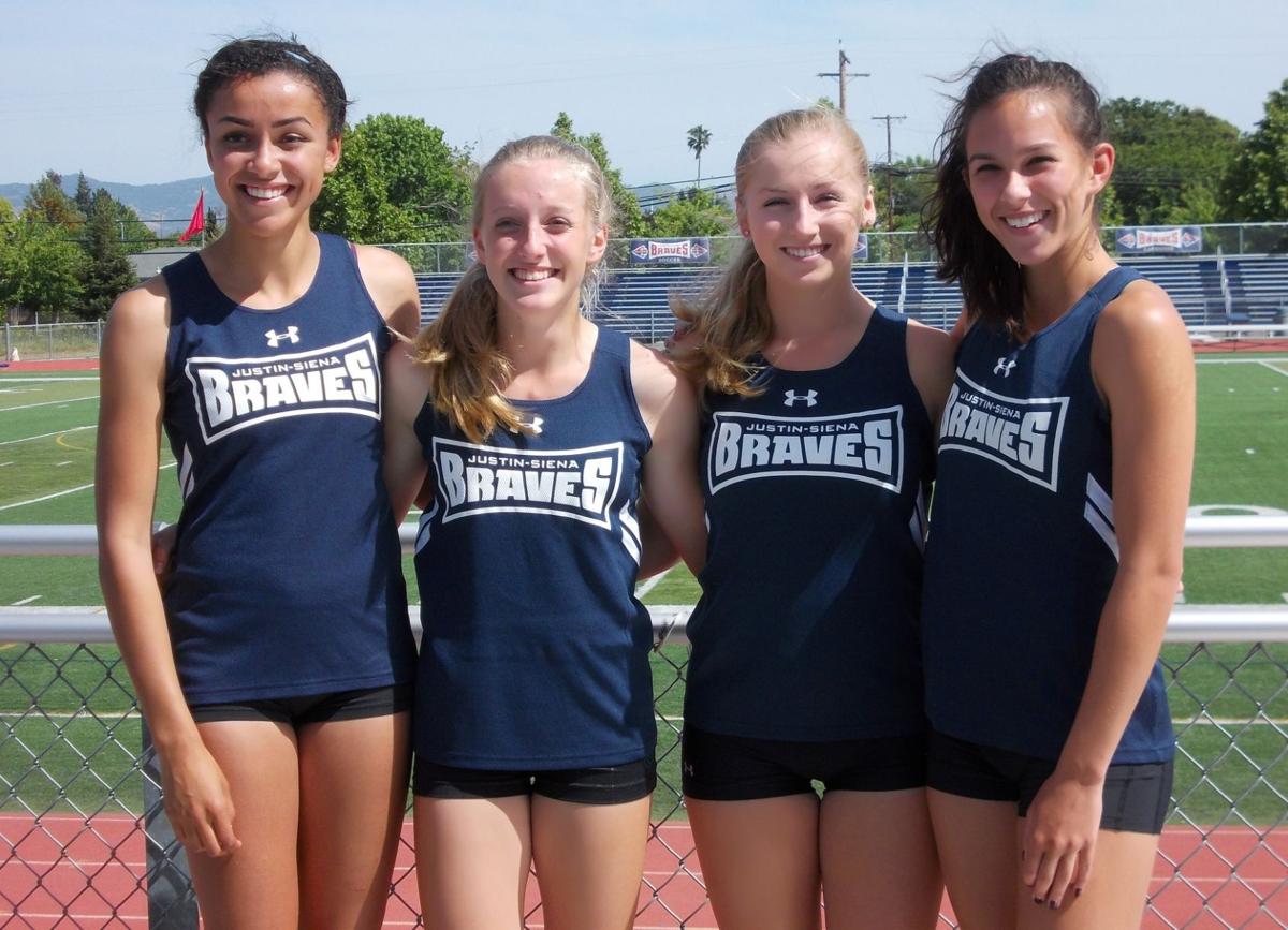 Justin-Siena girls 4x100 relay runners more than MCAL champions | High ...