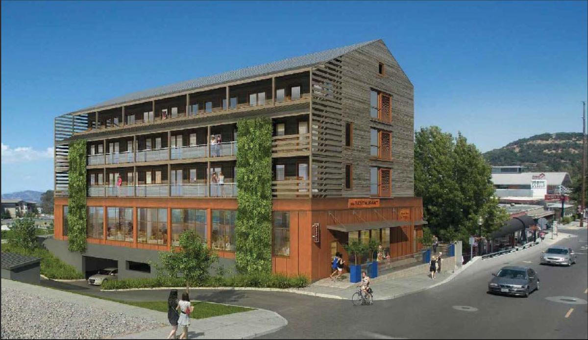 Proposed four-story Oxbow hotel to receive Napa planners’ scrutiny