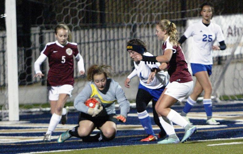 Vintage girls soccer team seeks a more balanced scoring attack